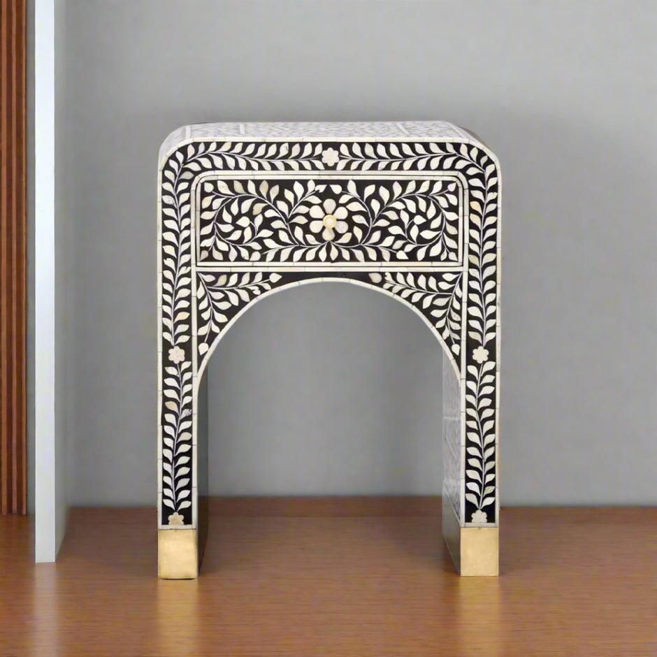 Bone Inlay Bedside Tables: Buy Bone Inlay Bedside Tables Online at Best ...