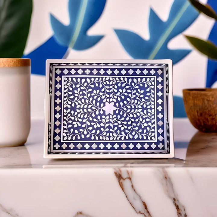 Bone Inlay Trays | Handcrafted Luxury Serving & Decorative Trays – Bone ...
