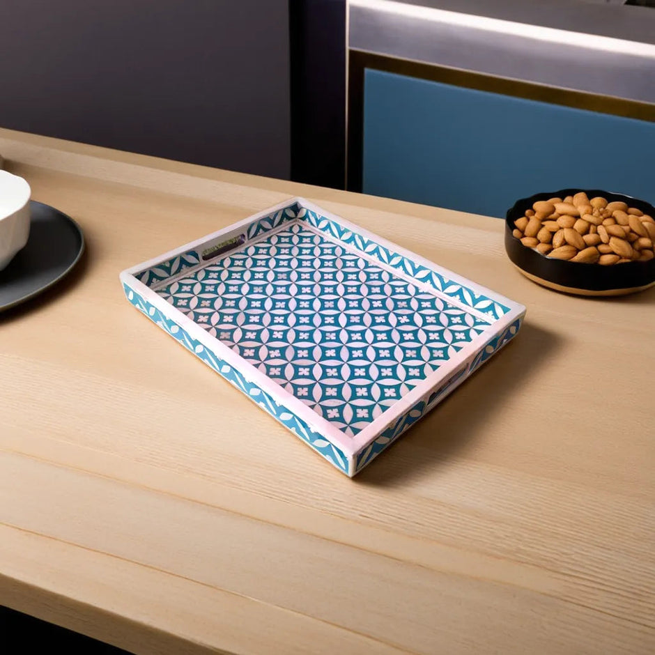 Bone Inlay Trays | Handcrafted Luxury Serving & Decorative Trays – Bone ...