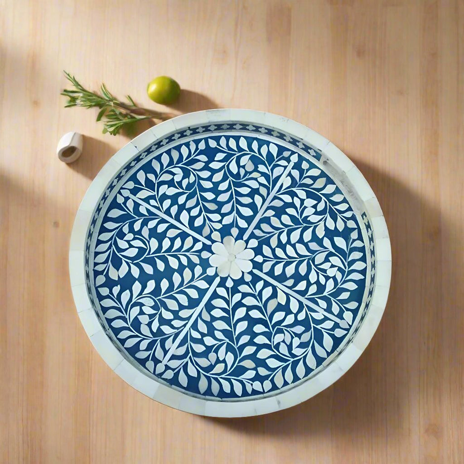 Bone Inlay Trays | Handcrafted Luxury Serving & Decorative Trays – Bone ...