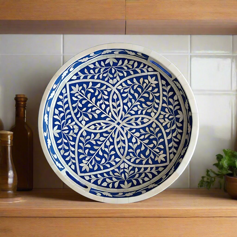 Bone Inlay Trays | Handcrafted Luxury Serving & Decorative Trays – Bone ...