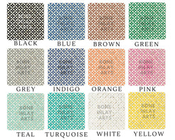 Handmade Customized Bone Inlay Hexagonal Mirror Frame – Bone Inlay Arts